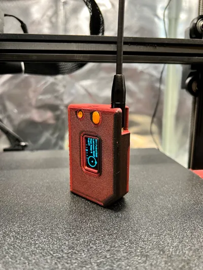 Meshtastic Case - Heltec v3 w/ 3000mAh Battery by KD9PPX MakerWorld: Download Free 3D Models