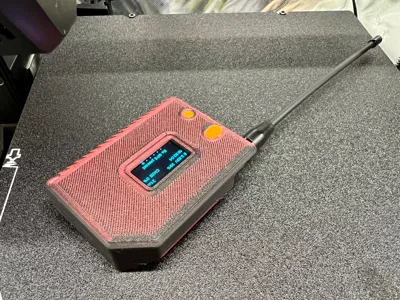 Meshtastic Case - Heltec v3 w/ 3000mAh Battery by KD9PPX MakerWorld: Download Free 3D Models