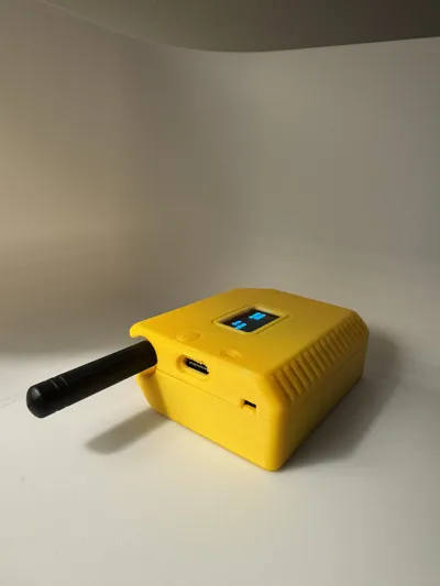 Meshtastic Case - Heltec v3 w/ 3000mAh Battery by KD9PPX MakerWorld: Download Free 3D Models