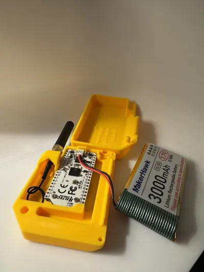 Meshtastic Case - Heltec v3 w/ 3000mAh Battery by KD9PPX MakerWorld: Download Free 3D Models
