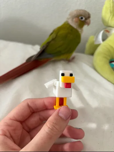Pollito Articulado de Minecraft por kirimba MakerWorld: Descarga ...