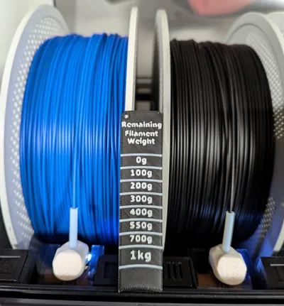FILAMETER - Remaining Filament Weight 1.75mm Spool by _3DDaViDLab ...
