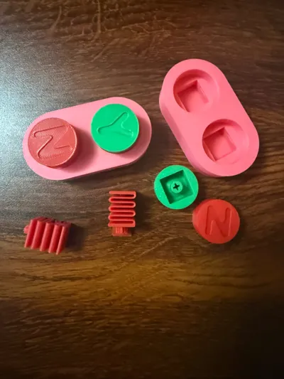 Keyboard clicker with Side Clicker by 3DCrafts MakerWorld: Download ...