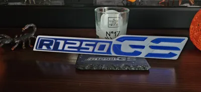 BMW R 1250 GS Logo Plate by Achimque - MakerWorld