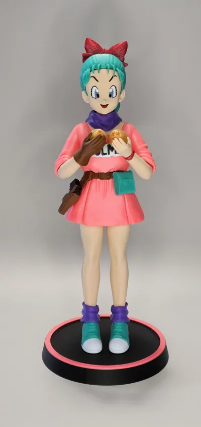 Kid Majin Buu Daima Fanart, 20 cm incl. base - Free 3D Print Model ...