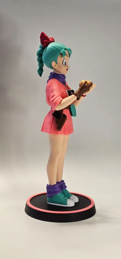 Kid Majin Buu Daima Fanart, 20 cm incl. base - Free 3D Print Model ...