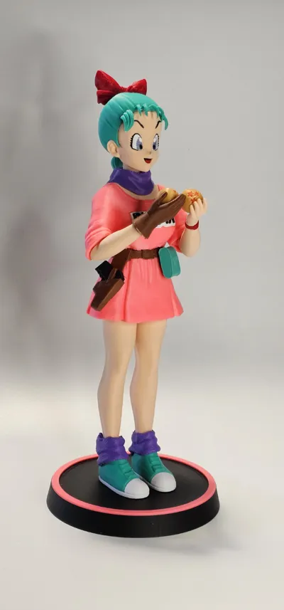 Kid Majin Buu Daima Fanart, 20 cm incl. base - Free 3D Print Model ...