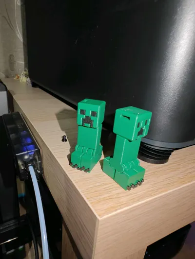 Creeper Articulado de Minecraft por kirimba MakerWorld: Descarga ...