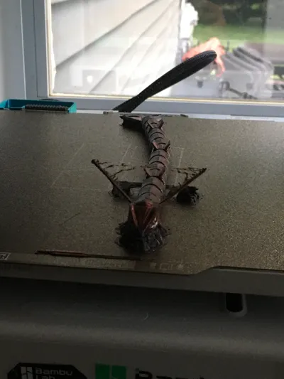 Rayquaza - Print-in-Place Articulated by pandabear MakerWorld: Download ...