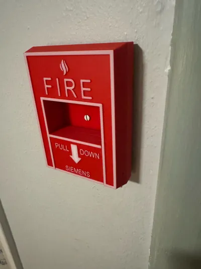 Fire alarm Light switch cover screw on - Free 3D Print Model - MakerWorld