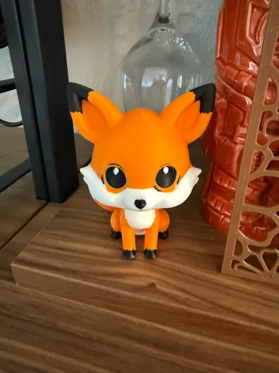 Cute Fox - Free 3D Print Model - MakerWorld
