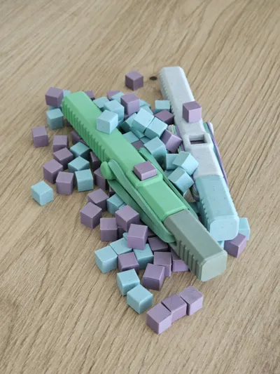 Pew Block Pen – The Ultimate Pocket Shooter! - Free 3D Print Model ...