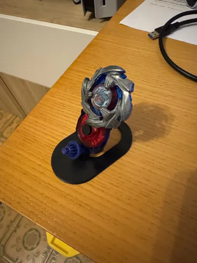 Beyblade X Display Stand with Logo Remixed by BabiYagi MakerWorld ...