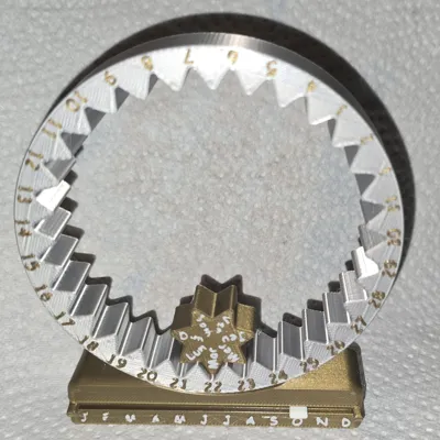 Perpetual multi language calendar by Mimi home decoration MakerWorld ...