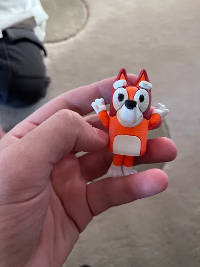 Bingo Articulated Puppet (Bluey) by Kza3D MakerWorld: Download Free 3D ...