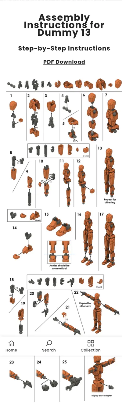 Dummy 13 V1 Kit Card Remixed by Vasichkin MakerWorld: Download Free 3D Models