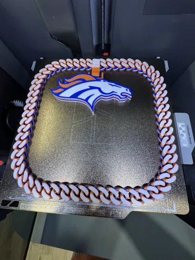 Denver Broncos Chain by WaldenWP MakerWorld: Download Free 3D Models