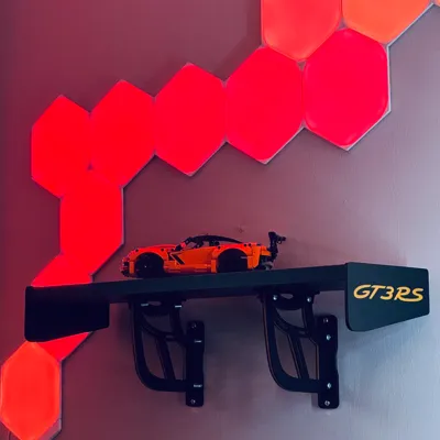 Porsche 911 GT3 RS Wing Shelf by ChristianH MakerWorld: Download Free ...