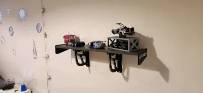 Porsche 911 GT3 RS Wing Shelf by ChristianH MakerWorld: Download Free ...