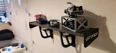 Porsche 911 GT3 RS Wing Shelf by ChristianH MakerWorld: Download Free ...