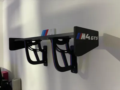 Porsche 911 GT3 RS Wing Shelf - Free 3D Print Model - MakerWorld