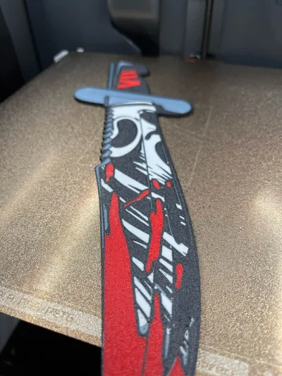 Scream VII Knife Wall Art 7 - Free 3D Print Model - MakerWorld