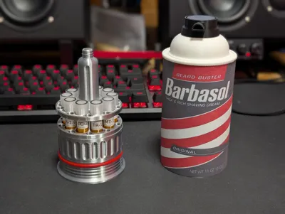 Jurassic Park - Barbasol Can Prop 2.0 by ScarfMeadow MakerWorld ...