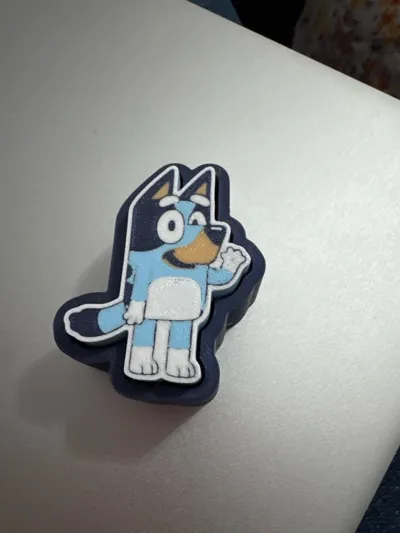 Bluey fidget clicker with keyboard swith by creachick3d MakerWorld ...