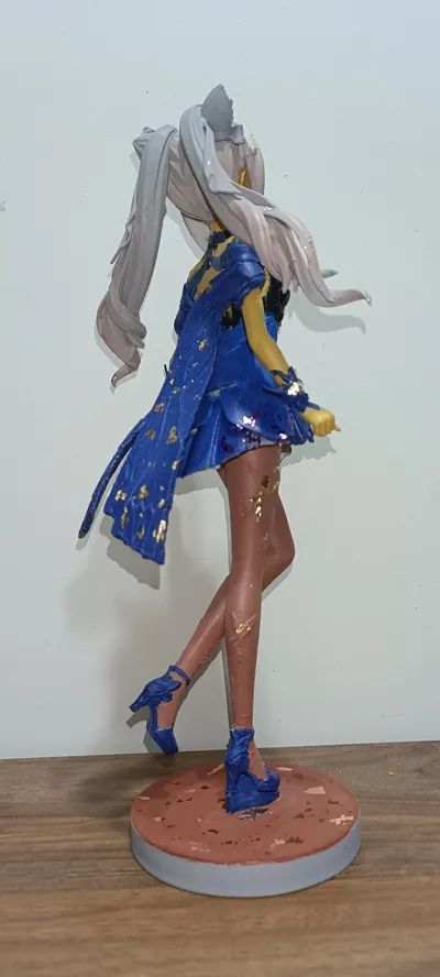 Genshin Impact Keqing Elegant Raiment Fan Model by 东方同志 MakerWorld ...