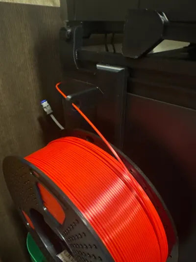 Side mounted spool holder P1P P1S X1C by Sanja 3D MakerWorld: Download ...