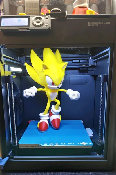 Super Sonic / NO AMS by Ethanprint3D MakerWorld: Download Free 3D Models