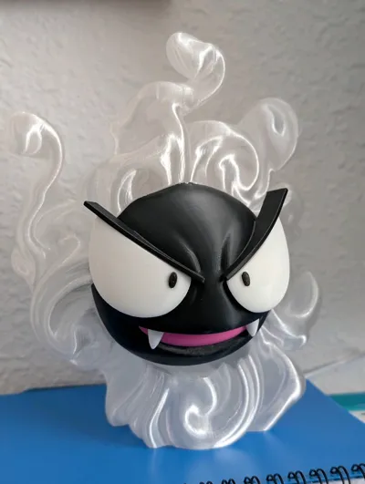 Pokemon - Gastly Lamp - Multipart by Torikami MakerWorld: Download Free ...