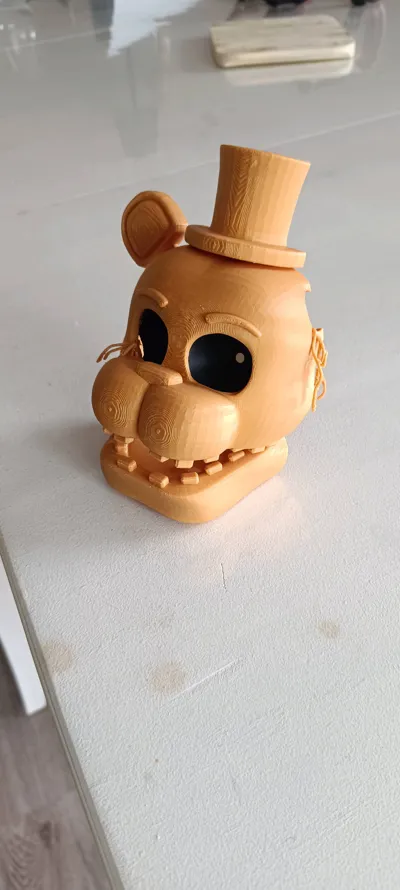 Golden Freddy Mask - Five Nights At Freddy's by Faran3D MakerWorld ...