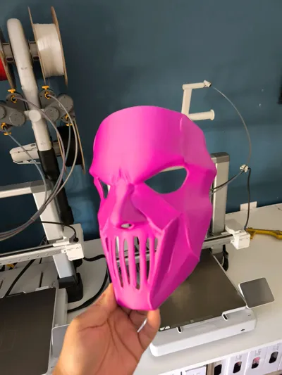 Slipknot Mick Thomson mask by Jonathan MakerWorld: Download Free 3D Models