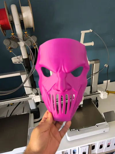 Slipknot Mick Thomson mask by Jonathan MakerWorld: Download Free 3D Models