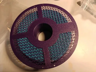 GYROID Pattern Reusable Spool - Bambu Lab Refill Compatible - Filament ...