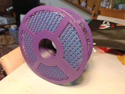 GYROID Pattern Reusable Spool - Bambu Lab Refill Compatible - Filament ...