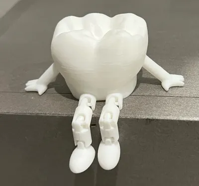 Articulated Tooth by Nshark3dMakerWorld: Download Free 3D Models