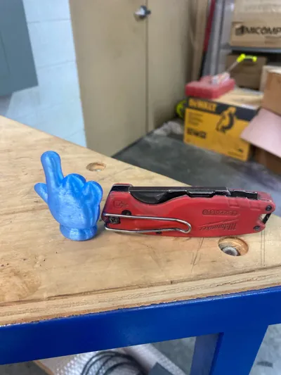 Cartoon pointy finger by Marco RC Arena MakerWorld: Download Free 3D Models