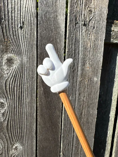 Cartoon pointy finger - Free 3D Print Model - MakerWorld