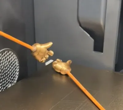 Cartoon pointy finger - Free 3D Print Model - MakerWorld