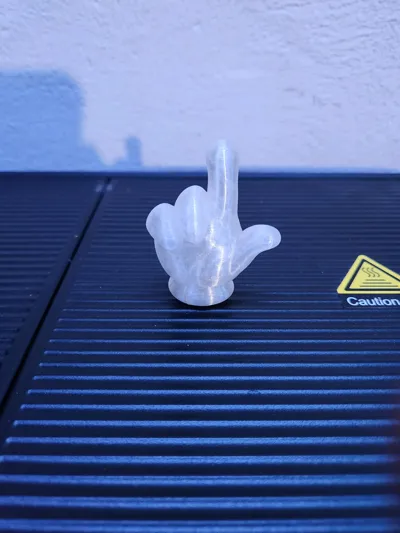 Cartoon pointy finger - Free 3D Print Model - MakerWorld