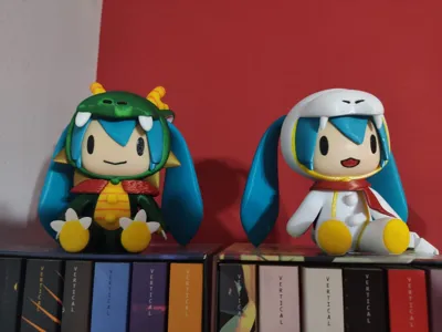 Hatsune Miku fufu Year of the Dragon Zodiac Series - Free 3D Print ...