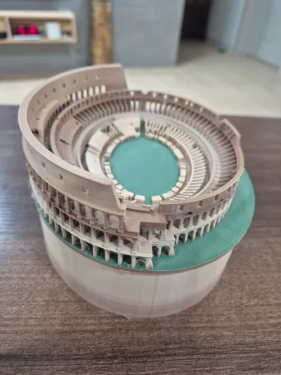 Colosseum in Rome, Italy from Scan the World Remixed by Classic 2.5 ...