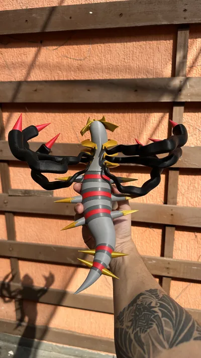 Giratina (Pokemon) Fully Disassembled 170mm tall by LCFigure MakerWorld ...