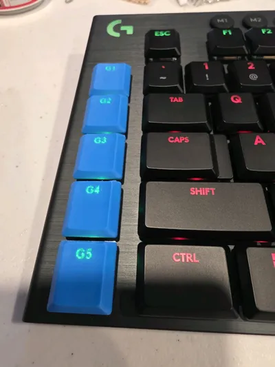 Logitech GL Keycaps With AMS Symbols Remixed by Torshken MakerWorld ...