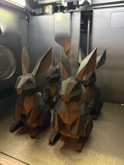 Modern Low Poly Bunny by Joka14 MakerWorld: Download Free 3D Models