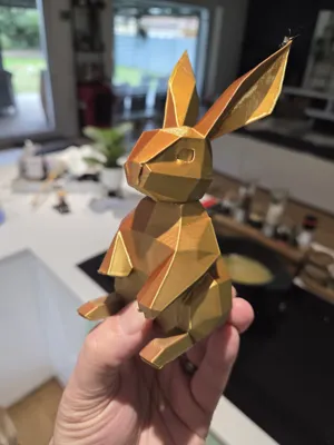 Modern Low Poly Bunny by Joka14 MakerWorld: Download Free 3D Models