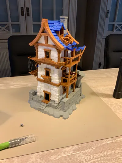 The Enchanted Marble Run Tower by Structales - Roadrunner4d MakerWorld: Download Free 3D Models