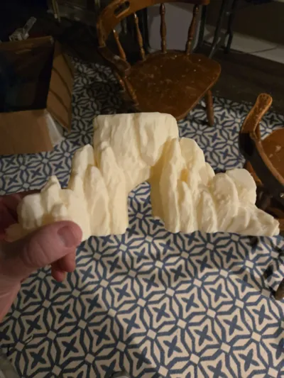 Miniature Terrain - Rock #8 by polyboris MakerWorld: Download Free 3D Models